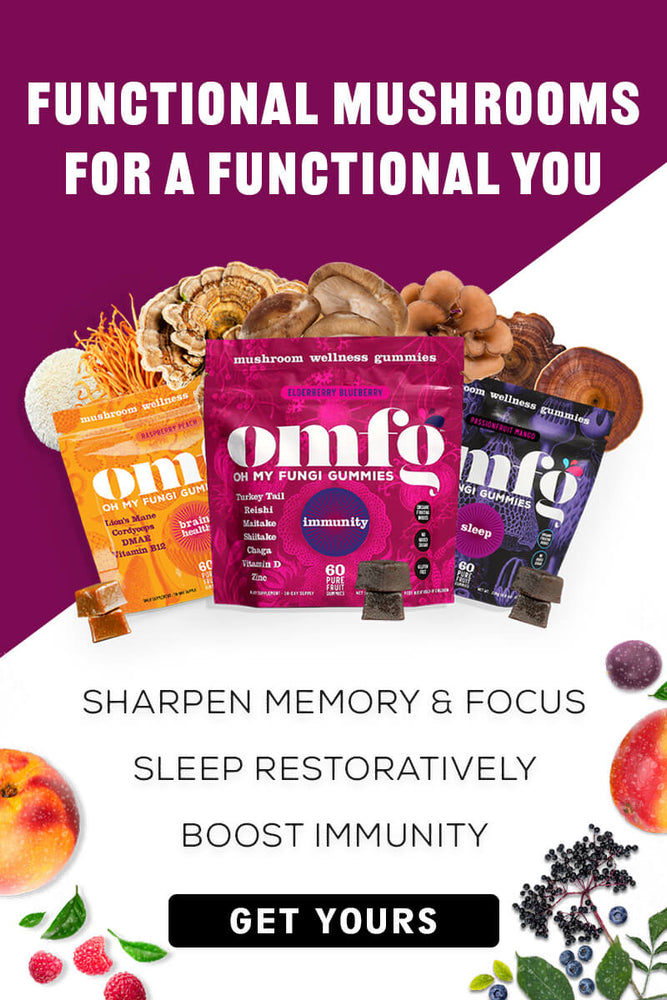 Oh My Fungi Gummies | Functional Mushrooms, Vitamins, & Nootropics ...